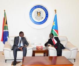 Deputy President Mashatile arrives in South Sudan | SAnews