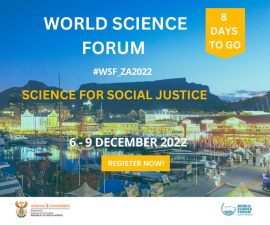 World Science Forum to tackle social justice - SAGovernments